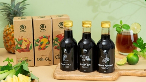 Nước thảo mộc Cha Most từng bước dần chinh phục thị trường Việt